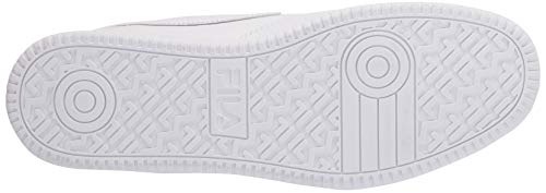 Fila Men's A-Low Sneaker, White/White/White, 14