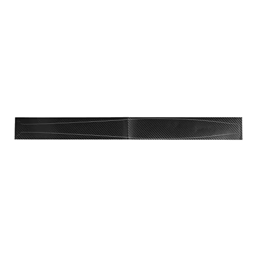 Center Console Skin, Scratchproof and Dustproof Center Console Sticker Keep Clean for Optical Disc Editing Host (Carbon Fiber Black)