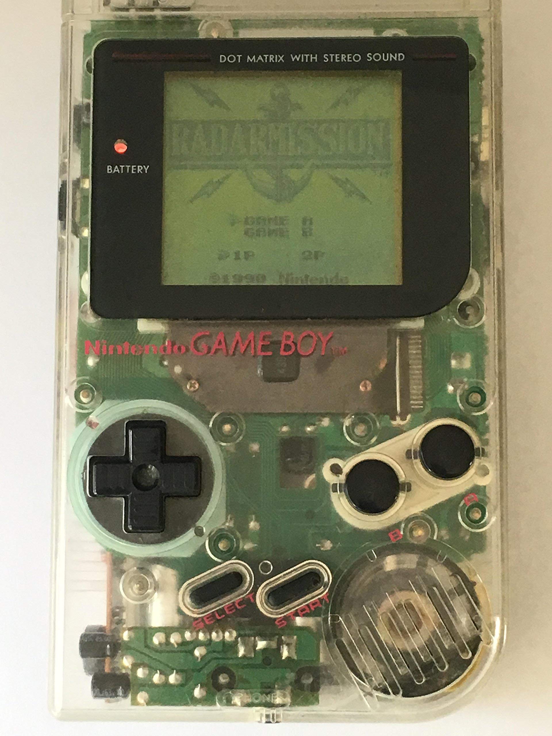 Play It Loud Nintendo Game Boy Clear (Renewed)