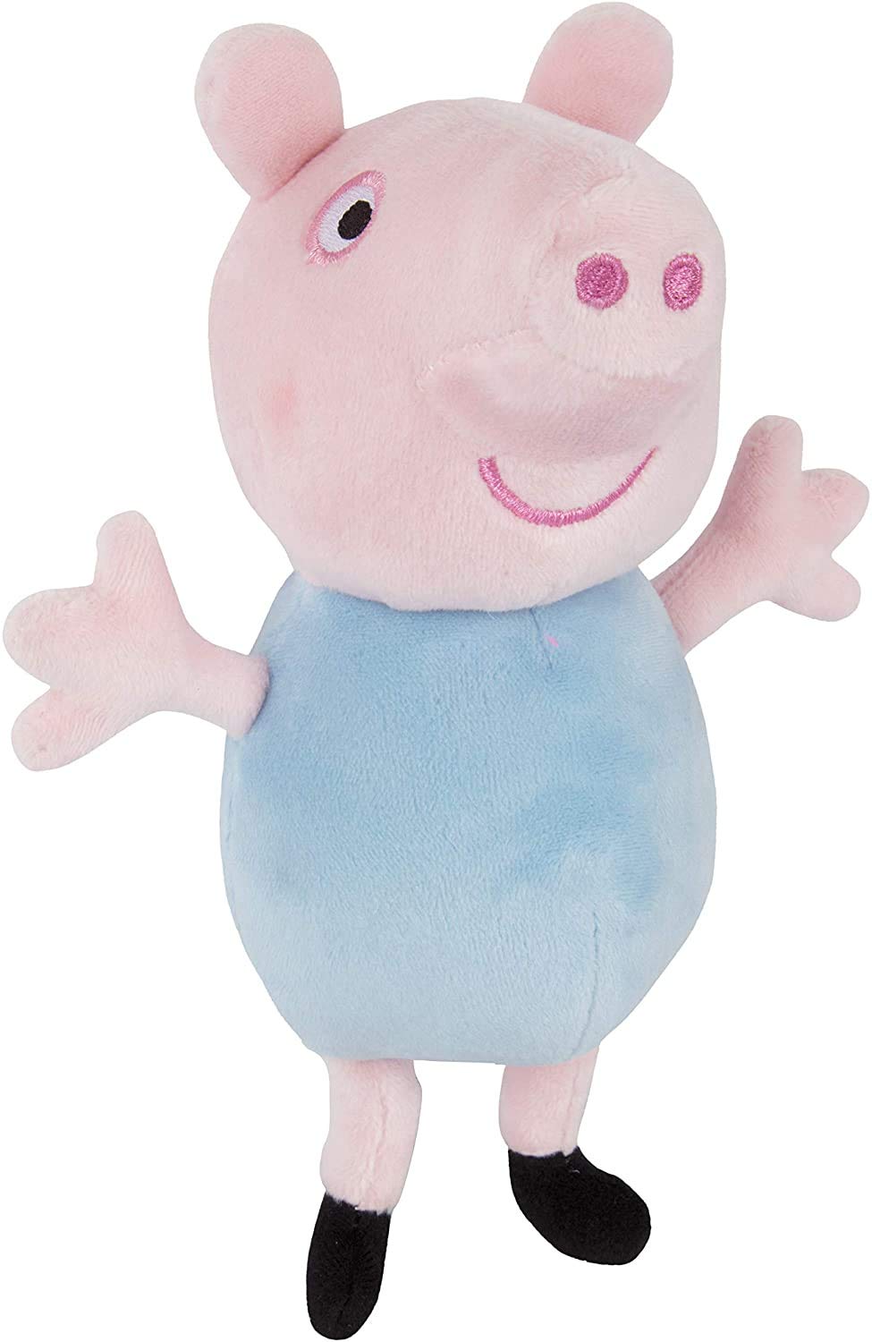 Pig Family Plush Toy 4 Pack - Includes Daddy, Mummy, Peppa & George - 7-8 inches - 18+ Months