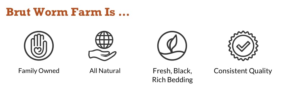 Brut Organic Cow Compost - 5 Quart - Nutrient-Rich Fertilizer for Thriving Gardens - Safe, Pure, and Effective