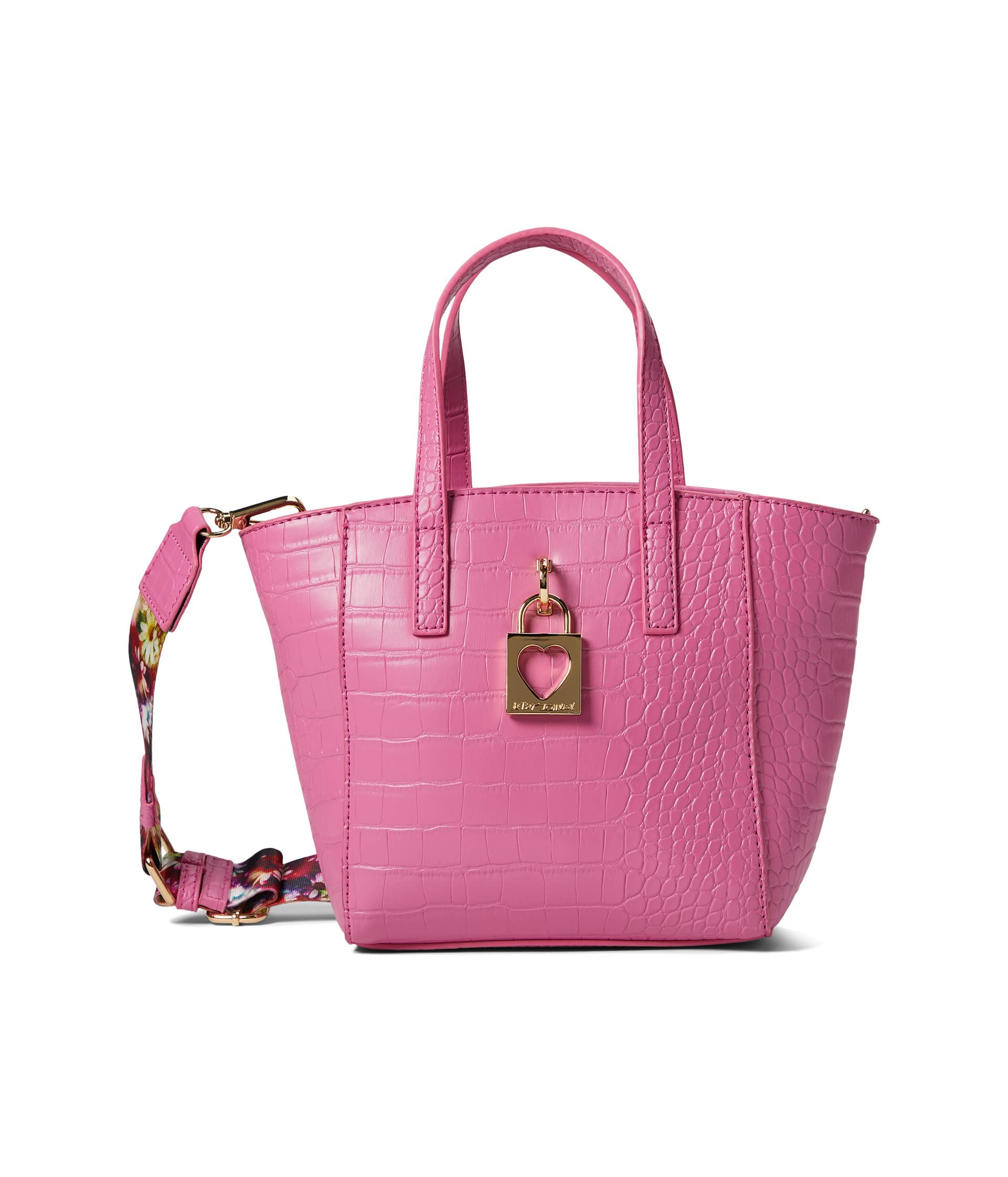 Betsey Johnson Siena Small Satchel Fuchsia One Size