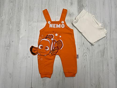 Finding Nemo Cotton Baby Overall/Romper With Long Sleeve Tshirt For Newborns & Infants & Toddlers β 2 PIECES - Unisex