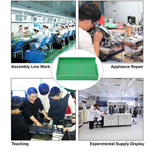 Demeras Screw Tray, Portable Durable Tool Tray Organizer Large Capacity Easy Access PP for Hardware