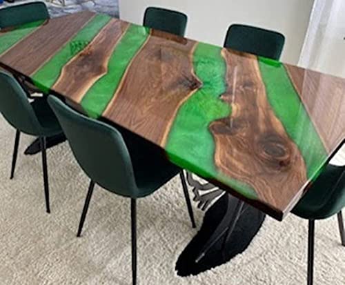 Epoxy Table, Live Edge Wooden Table, Natural Wood,Dining table, Natural Epoxy Table, Resin Table, Epoxy Resin River Table