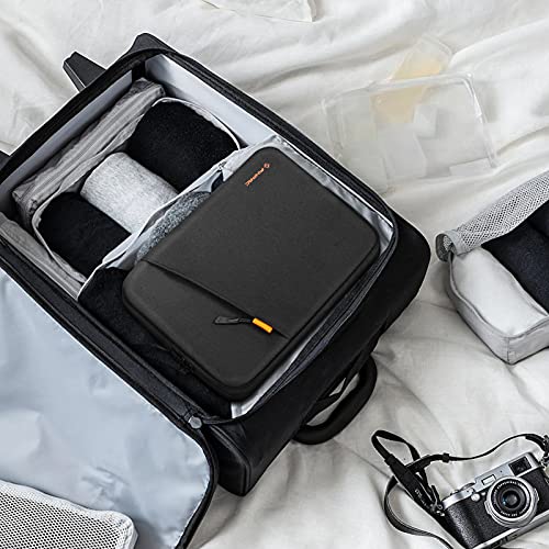 FINPAC 13 Inch Tablet Laptop Sleeve Bag, Carrying Case Cover for 12.9" iPad Pro, MacBook Air 13 2018-2022, MacBook Pro 13 2016-2022, Surface Laptop Go, Surface Pro 9/X/8/7/6/5, 12.4" Galaxy Tab, Black