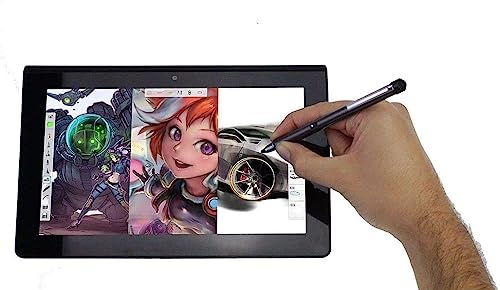 Broonel Grey Rechargeable Fine Point Digital Stylus - Compatible with Blackview Tab16 Tablets 11 inch Android 12 Tablet