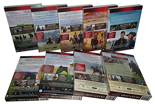 Heartland Complete Series 1-10 DVD Pack Temporada 1,2,3,4,5,6,7,8,9 y 10