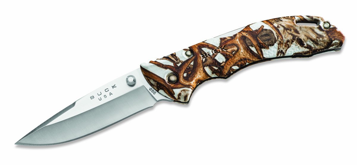 Buck Knives 0285CMS11 Bantam Knife, White Head Hunterz
