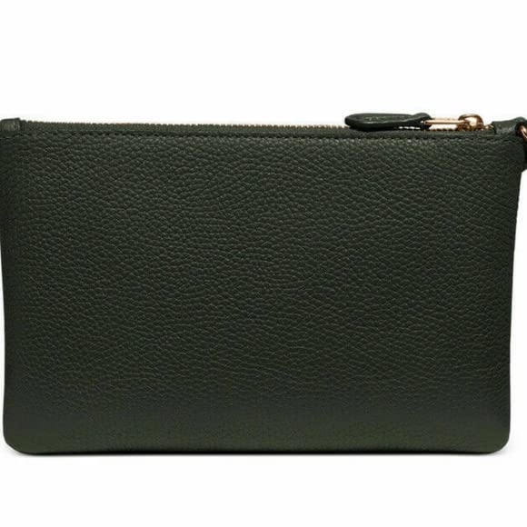COACH Women's Small Wristlet (B4/Amazon Green)