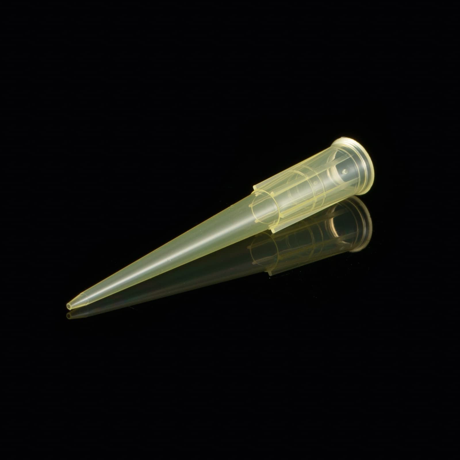 Eowpower 10Boxs 960Pcs Yellow 200ul Pipettor Universal Pipette Tips - Racked, Non-Pyrogenic DNAse/RNAse Free, 96 Tips/Rack