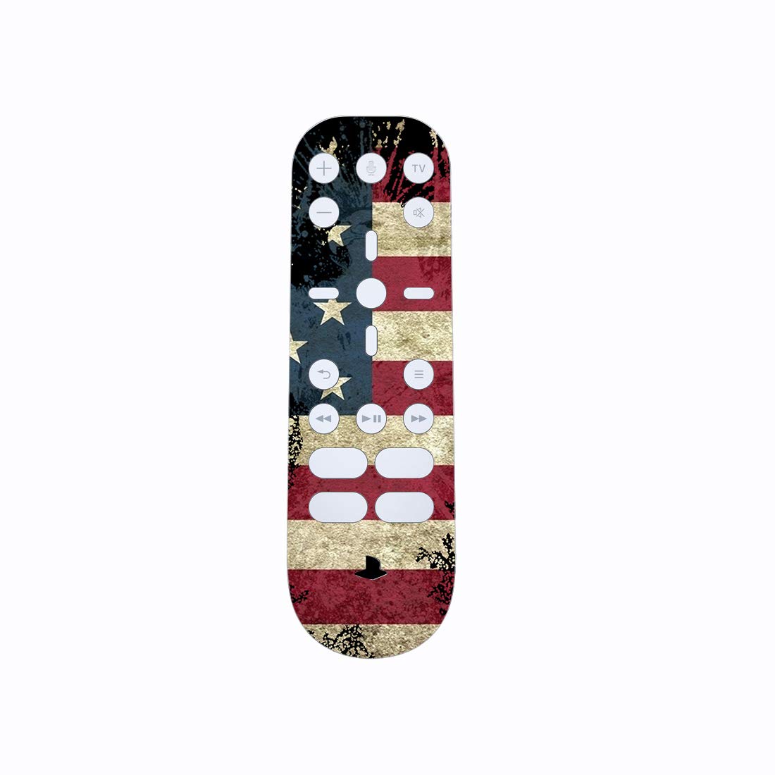 PlayVital US Flag The Stars & Stripes Full Set Skin Decal for ps5 Console Disc Edition, Sticker Vinyl Decal for ps5 Controller & Charging Station & Headset & Media Remote