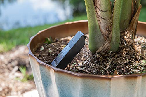 Kenroy Home 60650 Plant Solar Lighting, Small, Black