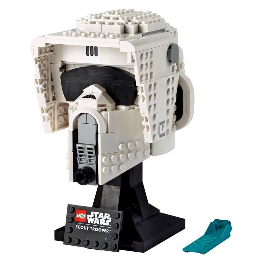 Lego Star Wars Scout Trooper Helmet 75305 Collectible Building Toy, New 2021 (471 Pieces)