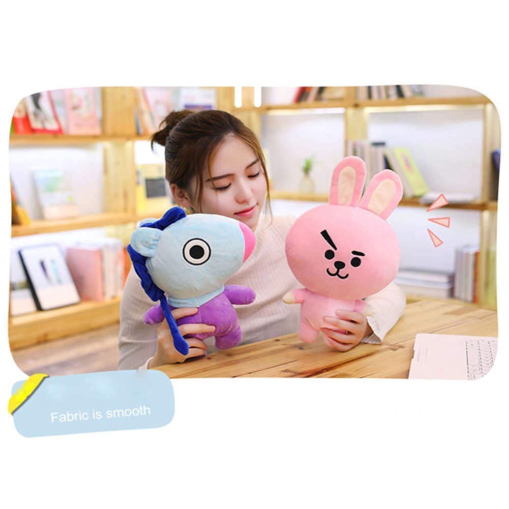 Plush Toy Cushion Plush Doll Cushion Pillow Warm Bolster Cute Cartoon Pillow Soft Animal Stuffed Doll Toy (Pink Rabbit)
