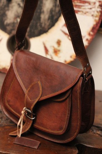 Hippe Style Leather Purse Designer Crossbody Shoulder Bag Travel Satchel Women Handbag Ipad Bag