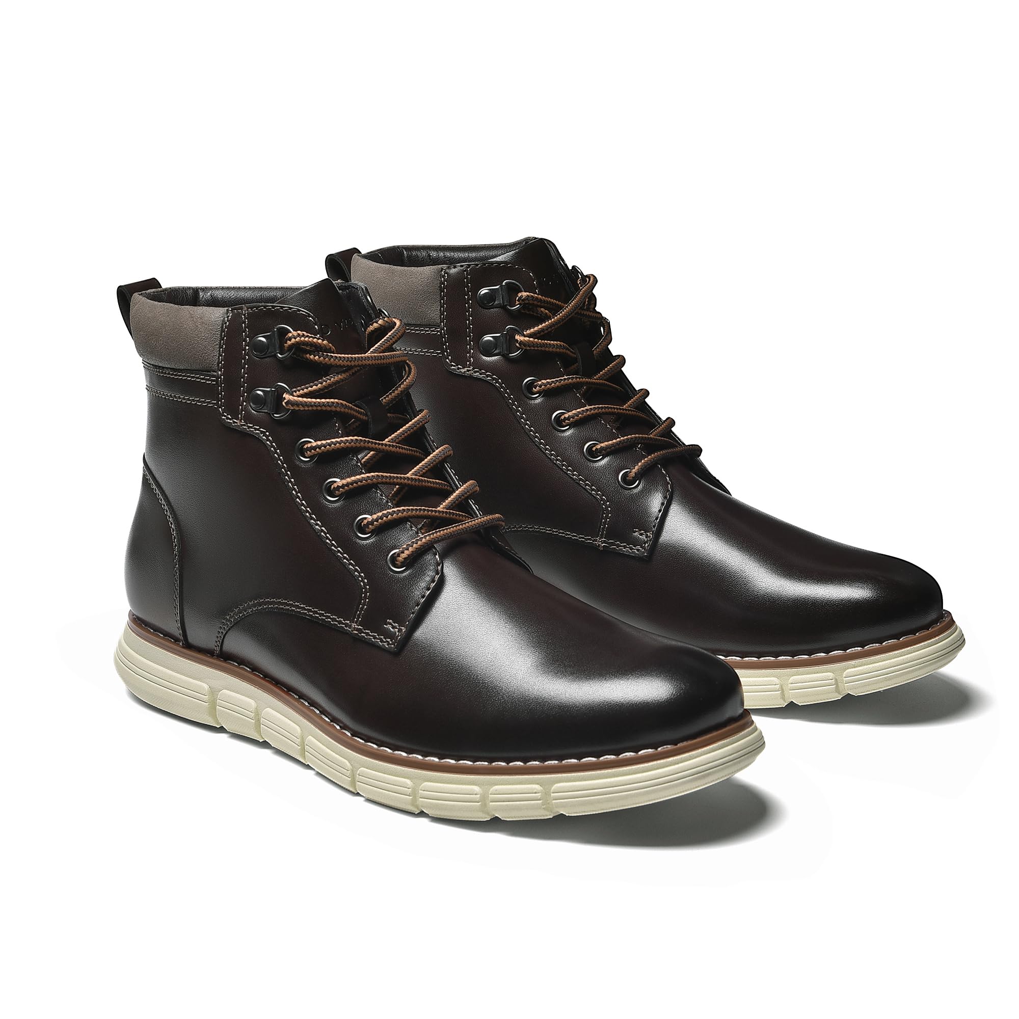 Bruno Marc Men's Dress Casual Chukka Boots,Dark Brown,Size 11,SBOD2302M