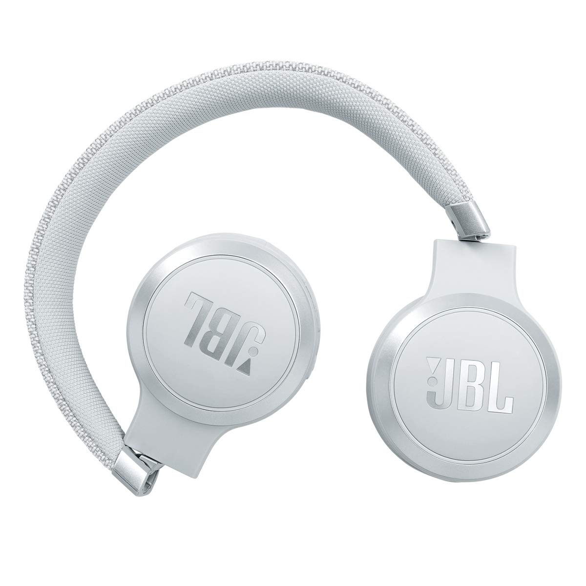 JBL Live 460NC - Wireless On-Ear Noise Cancelling Headphones with Long Battery Life and Voice Assistant Control - White (Renewed)