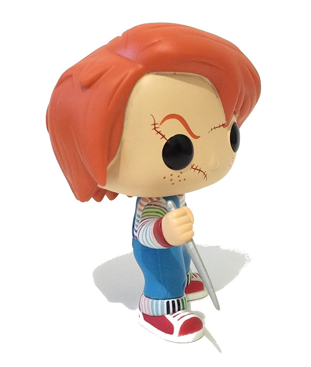 POP Child's Play 2 - Chucky Funko Pop! Vinyl Figure (Bundled with Compatible Pop Box Protector Case), Multicolor, 3.75 inches
