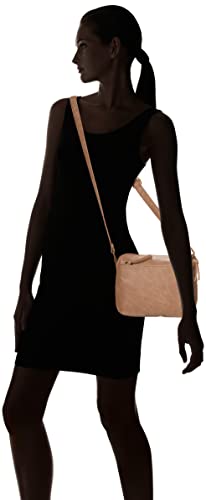 Bueno of California Smooth Faux Leather Crossbody, Sand