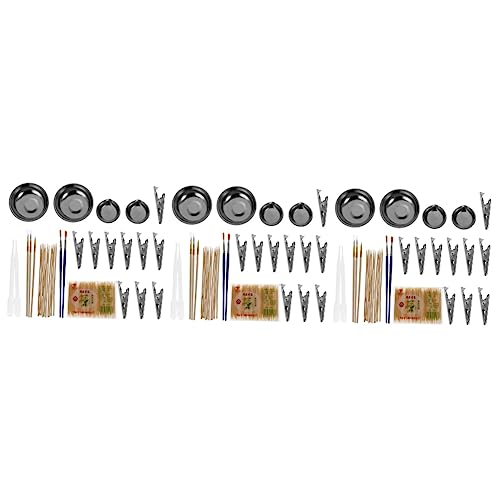 ibasenice 6 Sets Model Coloring Kit Ml Dropper for Liquids Pen Kits Chalk Set Artists Case Small Enamel Paint Brush Toy Model Spray Kit Models Craft Spraying Tool Model Craft Spray Kit Child