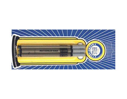 Retro 51 Refills Long Capless Black 3-Pack Rollerball Pen - REF5-B
