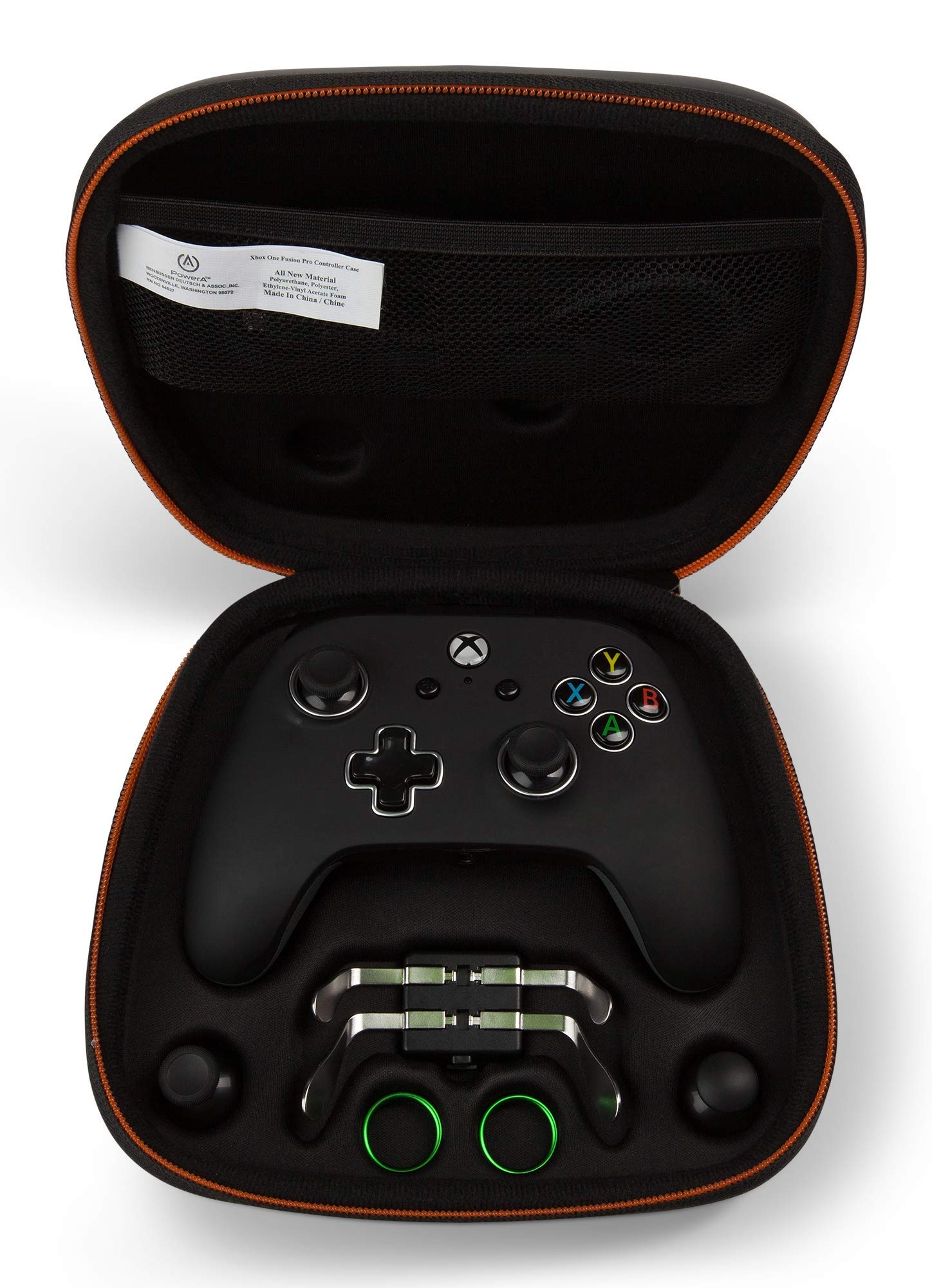 PowerA Fusion Pro Wired Controller for Xbox One - Black (Renewed)