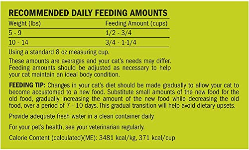 Purina Cat Chow Naturals Dry Cat Food, Indoor With Real Chicken & Turkey, 3.15 Lb Bag