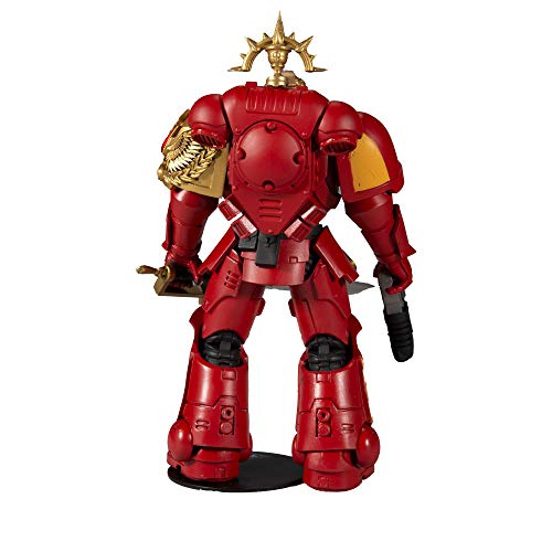 McFarlane Blood Angels Primaris Lieutenant Warhammer 40K Gold Label Toys Action Figure