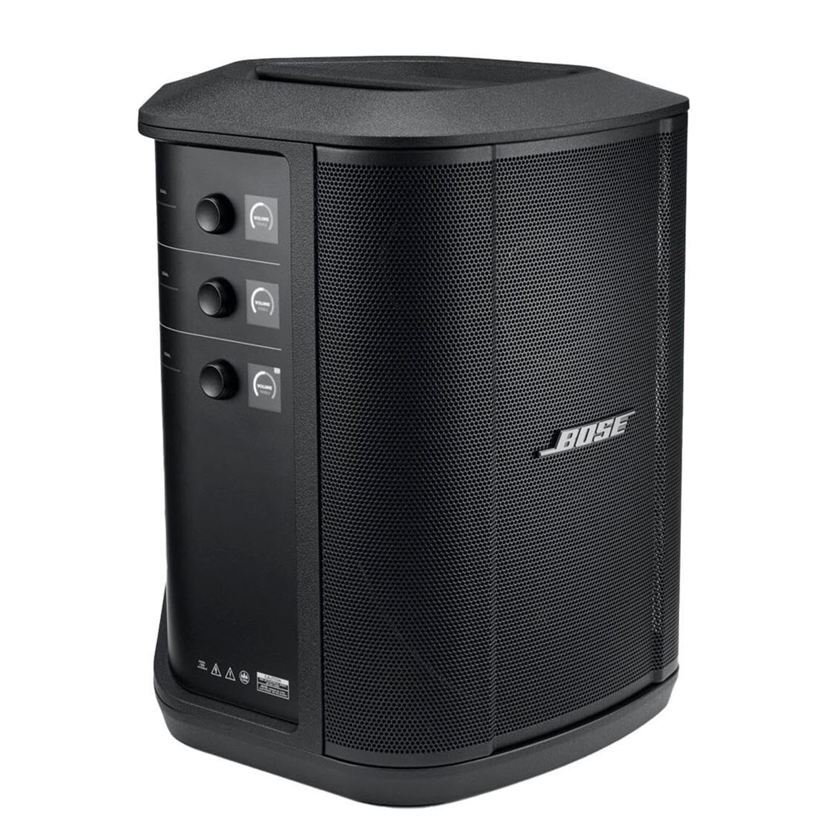 Bose S1 Pro+ Portable Wireless PA System with Bluetooth, Black Bundle with 1/4" Wireless Instrument Transmitter, XLR Wireless Mic/Line Transmitter & H&A XLR Cable