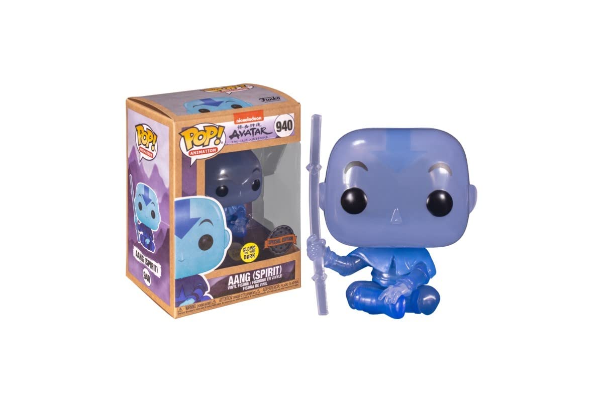 Pop! Avatar: The Last Airbender 940 - Spirit Aang Glow in The Dark Special Edition Blue