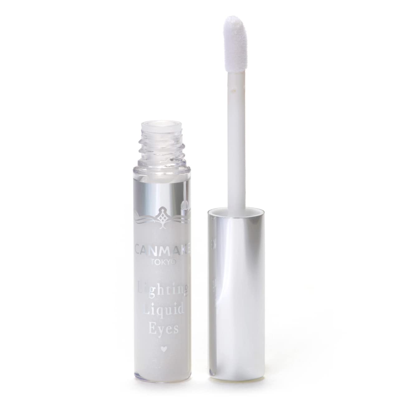 CANMAKE Lighting Liquid Eyes, Rouge Makeup with Serum, 0.14 oz (4.0 g) (04 Milky Sorbet)