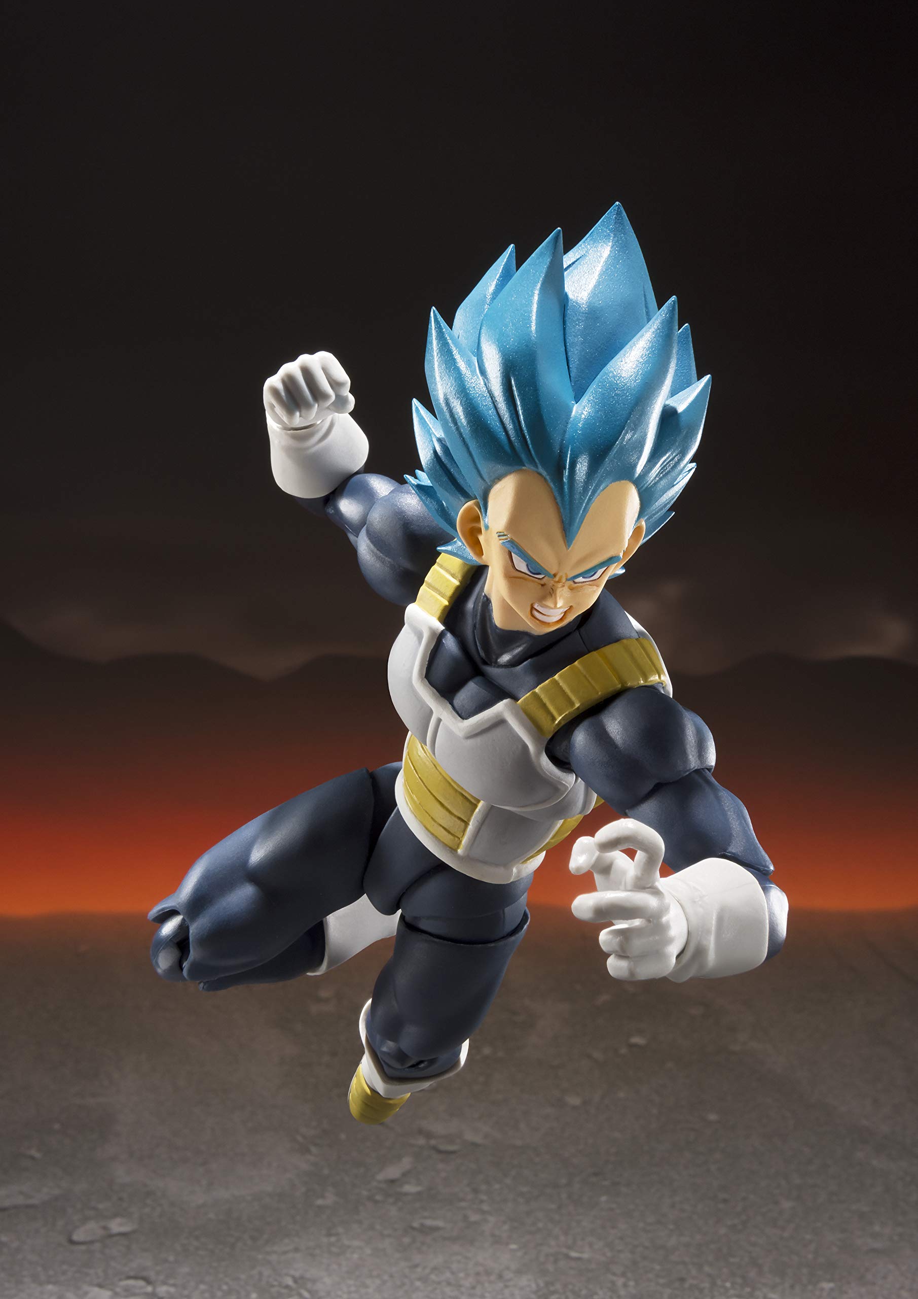 TAMASHII NATIONS Bandai S.H. Figuarts Super Saiyan God Super Saiyan Vegeta Dragon Ball Super: Broly Action Figure