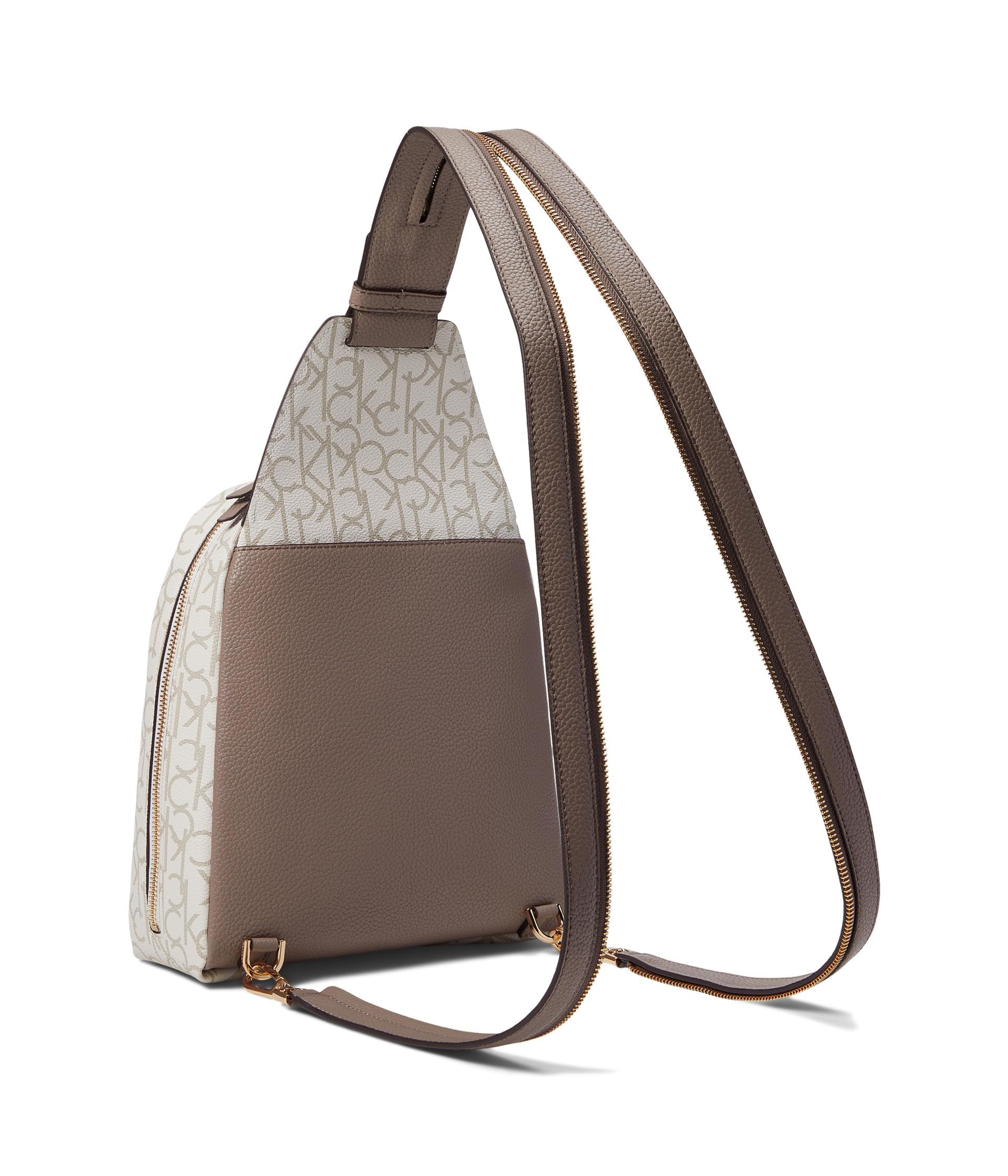 Calvin Klein Mia Backpack Vanilla/Khaki/Cocoa One Size