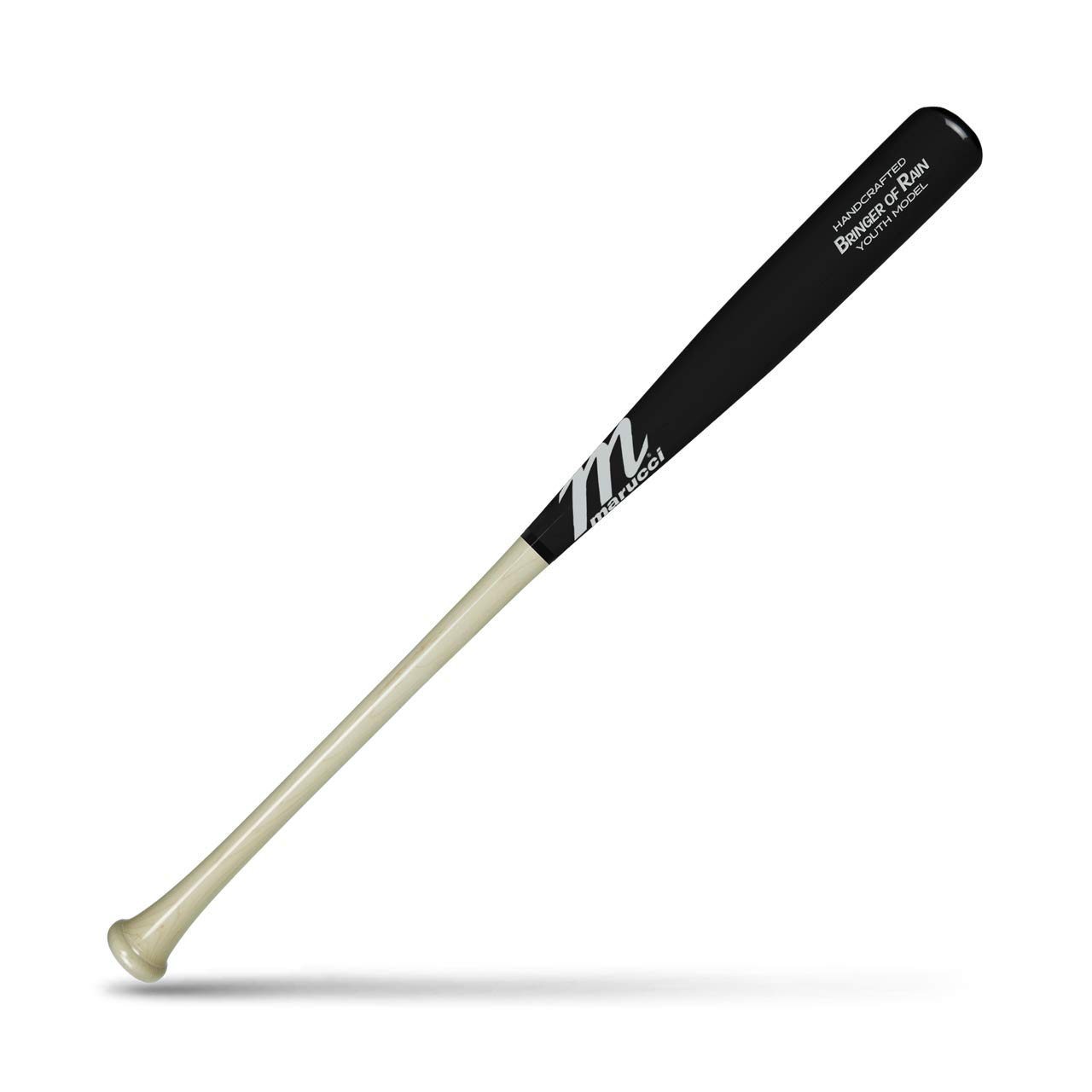 Marucci Josh Donaldson BRINGER OF RAIN Youth Model Maple Wood Baseball Bat, Natural/Black, 28"