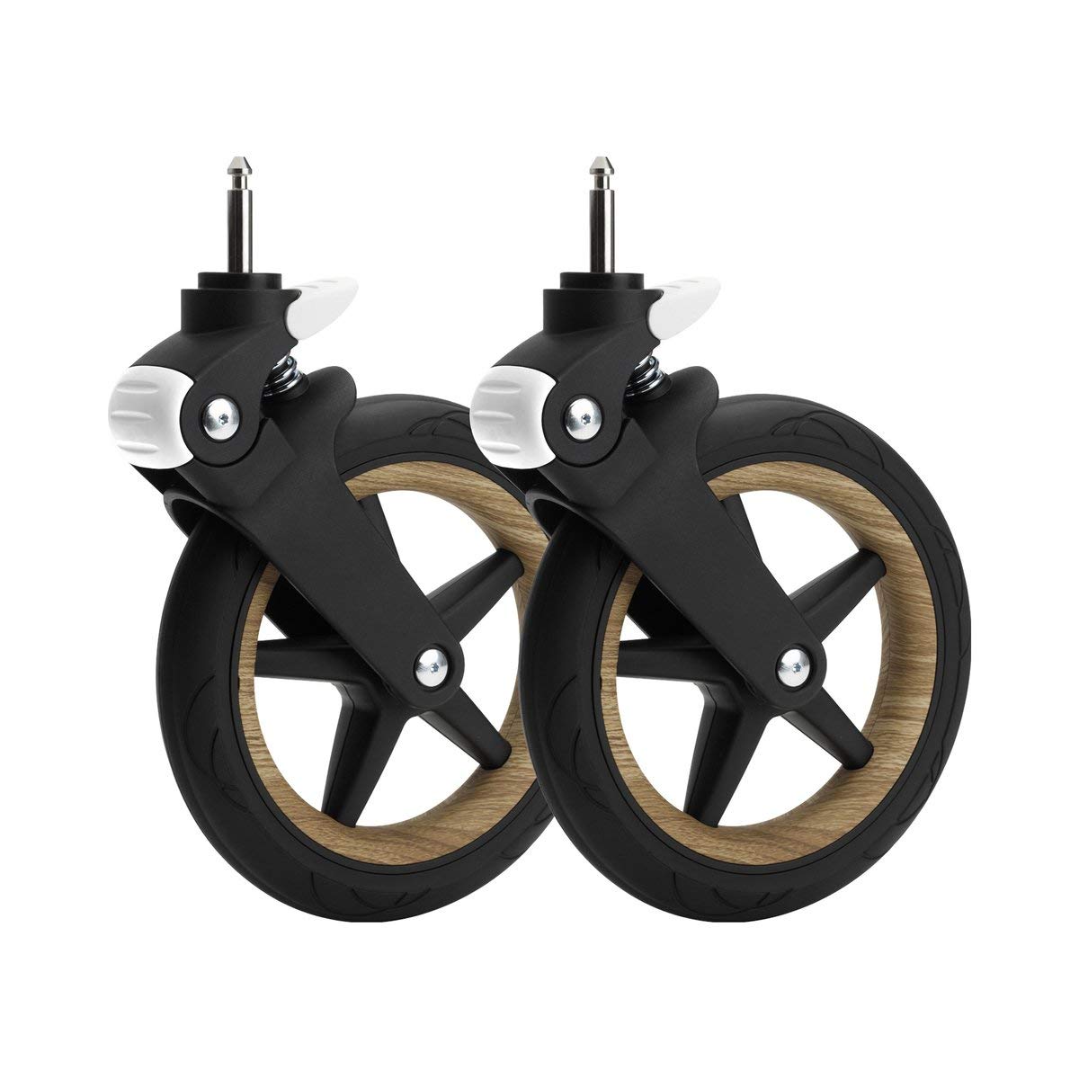 Bugaboo Fox Wheel Caps in Wood
