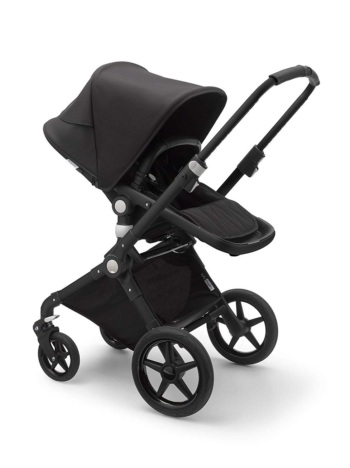 Bugaboo Lynx - The Lightest Full-Size Baby Stroller - All-Terrain with an Effortless Push and One-Handed Steering - Compatible with Bugaboo Turtle One by Nuna Car Seat - Black