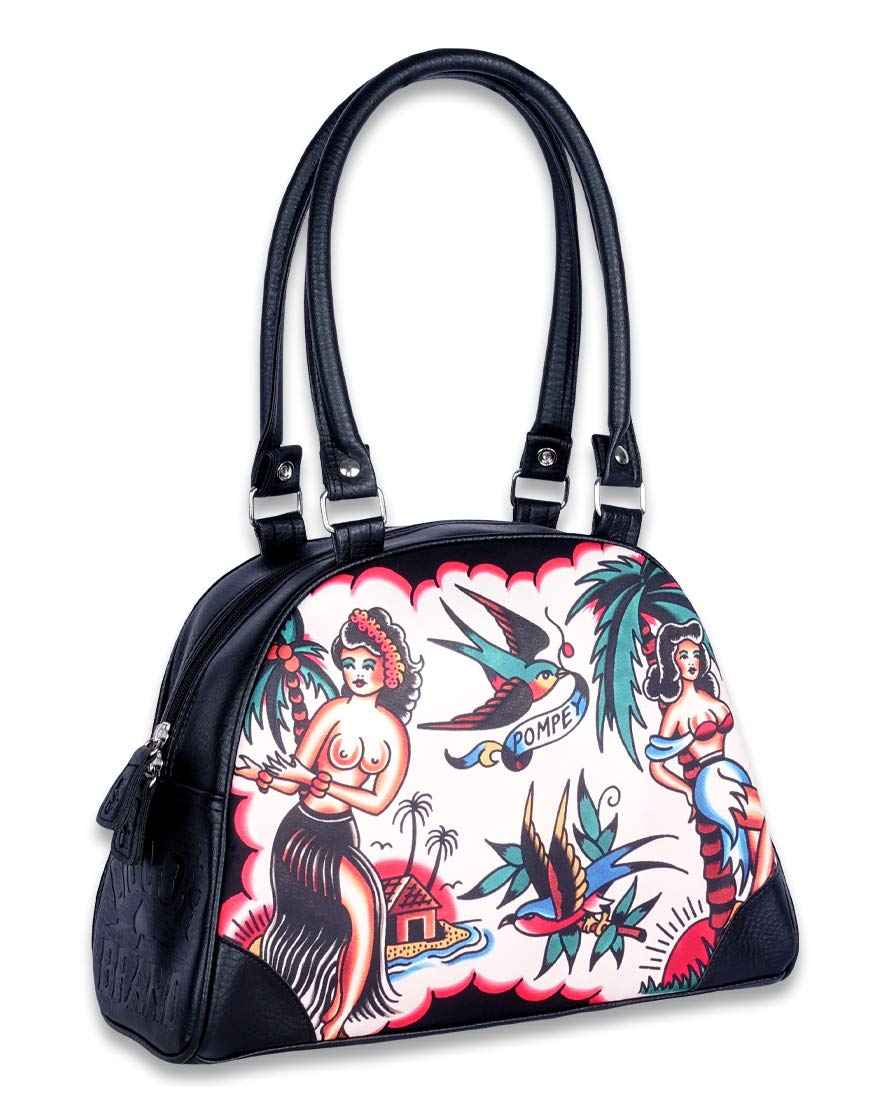 Liquorbrand Bowling Bag Purse Aloha
