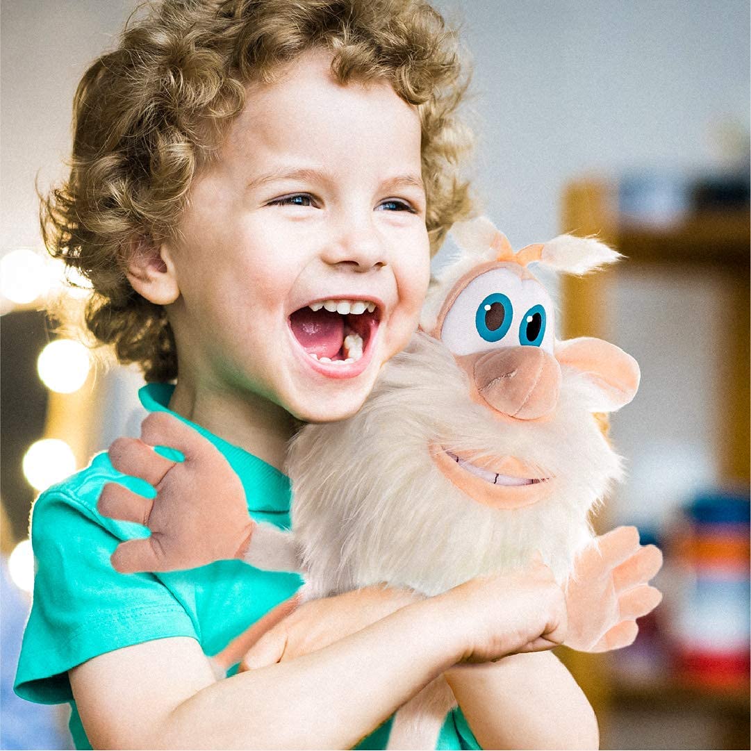 Booba 15-Inch Plush with Light Up Eyes - Official Stuffed Toy from Netflix Show