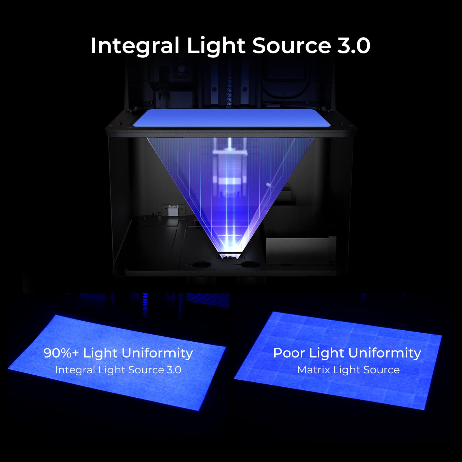 Creality HALOT MAGE PRO 8K Resin 3D Printer, Equivalent 12K Model Effect UV Resin Photocuring Printer with 5X Faster Printing Speed, Smart Resin Pump and Activated Carbon Filter, 8.97x5.03x9.05 inch
