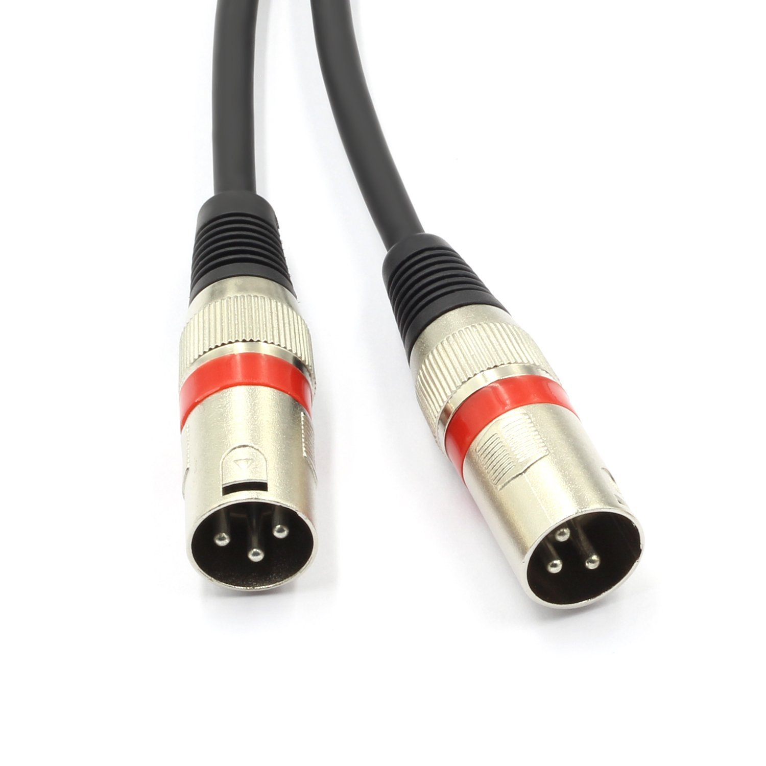 SiYear 1.5FT Balanced Microphone Patch Y Cable Cords - XLR Female to Dual XLR Male 3 Pin Splitter Cord Audio Adapter (XLR-F to Two XLR-M)-50 CM