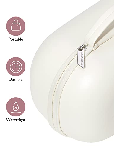 Momcozy Breast Pump Bag for Hands-Free Wearable Breast Pumps, Hard Shell Case with Removable Tray, Watertight Breast Pump Storage Bag for Pumping Bag, Diaper Bag, or Handbag(Holds 2 Pumps)