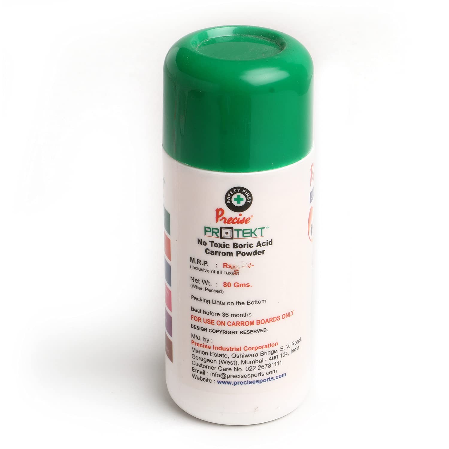 Precise Elegant Smooth Carrom Board Powder,(Protekt 80 GMS)