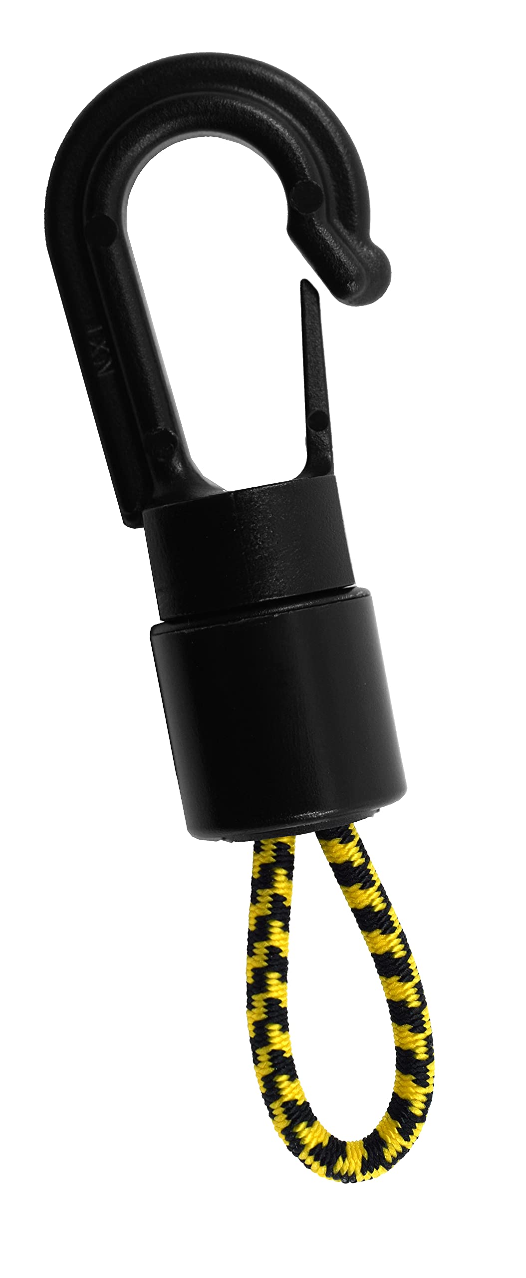 Teak Tuning Premium Complete Carrier, Zebra Colorway - Fingerboard Hook Key Chain, Stretchy Nylon - Made In the USA