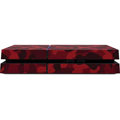 Skinit Decal Gaming Skin for PS4 Console - Originally Designed Red Street Camo Design