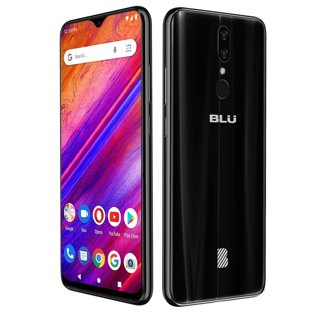 BLU G9 β 6.3β HD Infinity Display Smartphone, 64GB+4GB RAM (Black)