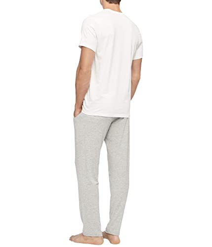 Calvin Klein Men's Cotton Classics 5-Pack Undershirts, 5 White Crewneck, Large