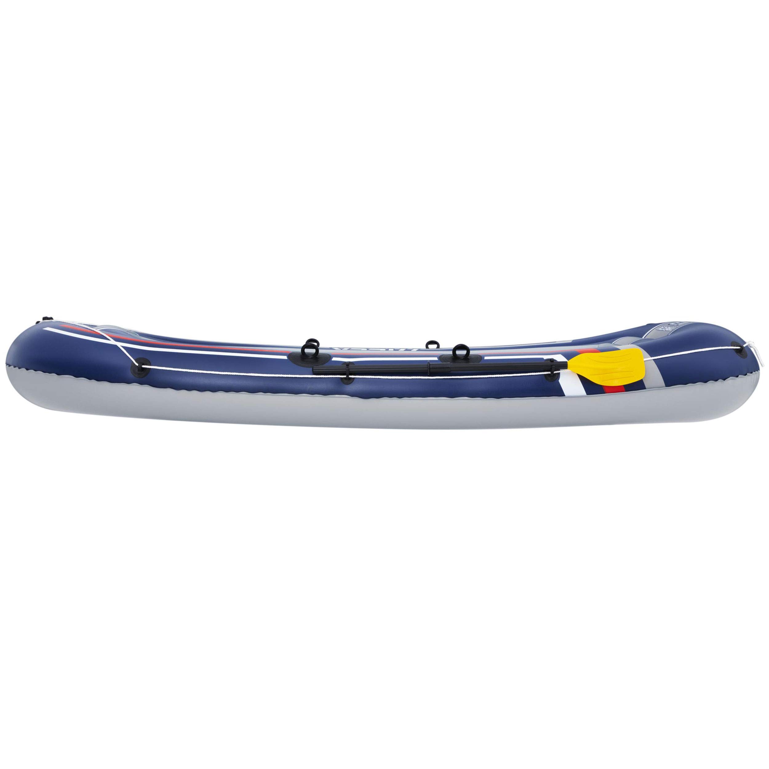 Bestway Hydro-Force Treck X1 Inflatable 2 Person Water Raft Outdoor Floating Boat | Features Oar Clasps, Tow Ring and Heavy Duty Handles