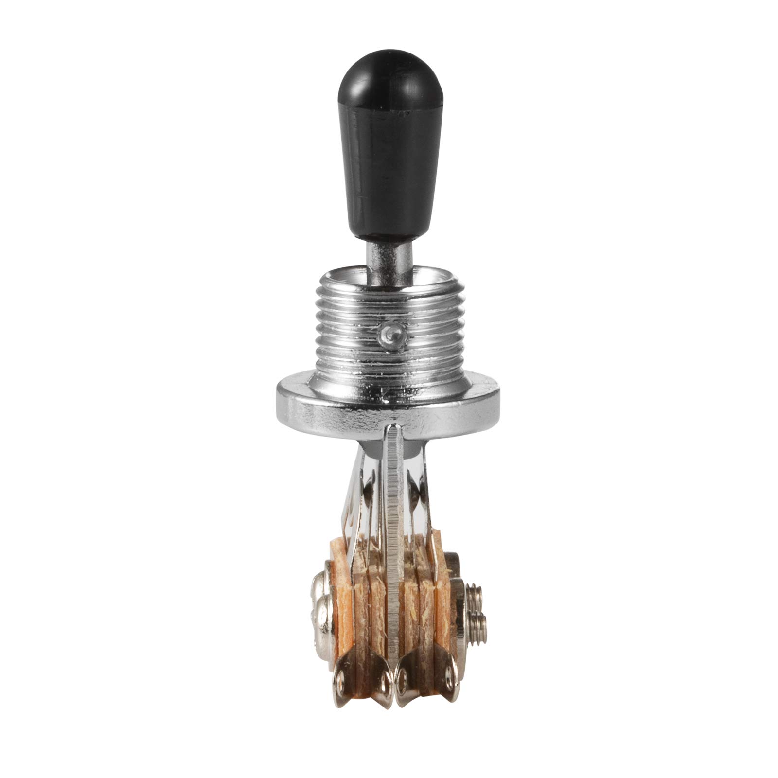 Randon 3 Way Short Straight Guitar Toggle Switch Pickup Selector with Tip Knob Caps Compatible with Gibson Toggle Les Paul Electric Guitars