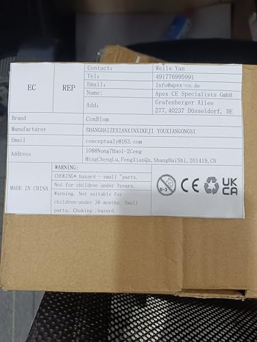 Cordless Angle Grinder for Makita Battery, ConBlom 4 Inch Brushless Power Metal Grinder Tool 8,000RPM, Battery Angle Grinder 3 Speed Control for Cutting, Grinding (Tool Only)